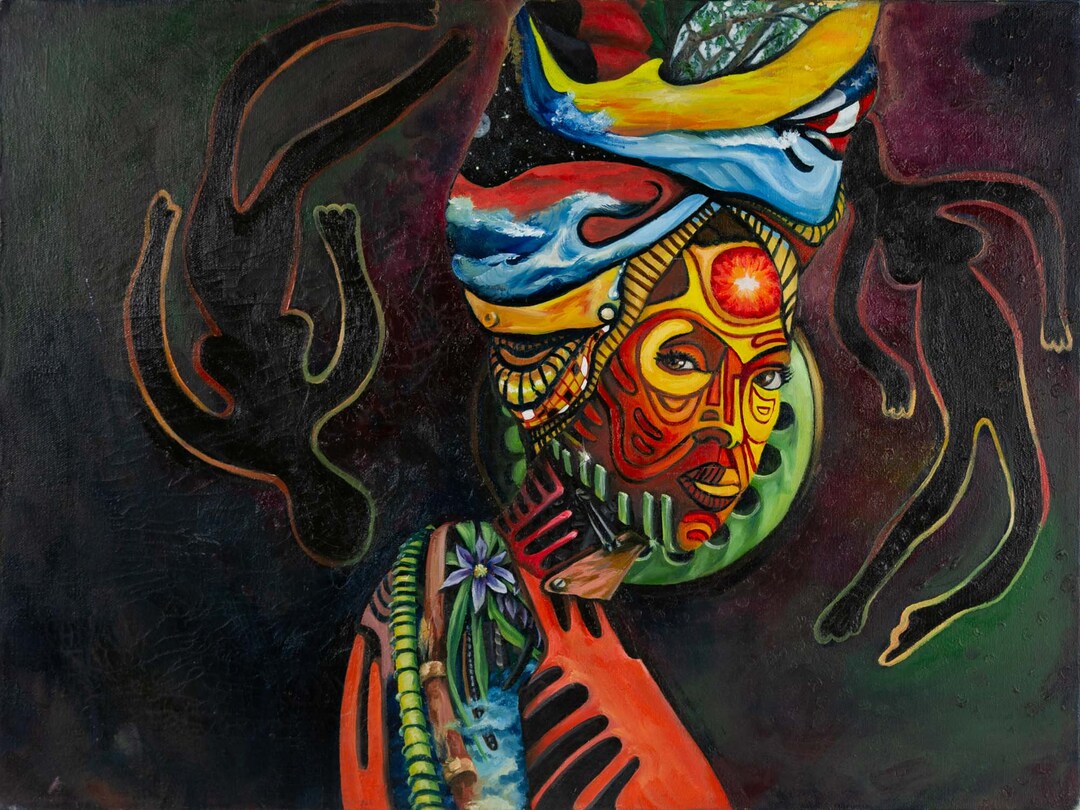 12x18" "badu-ism/20 Years of Paint" Print - Etsy