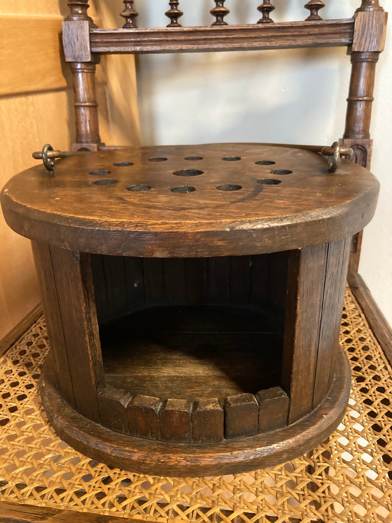 Antique Wooden Foot Stove - Etsy