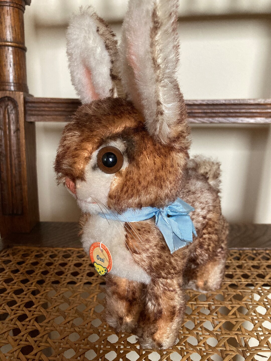 Vintage Steiff Rabbit Ossi 1962 - Etsy