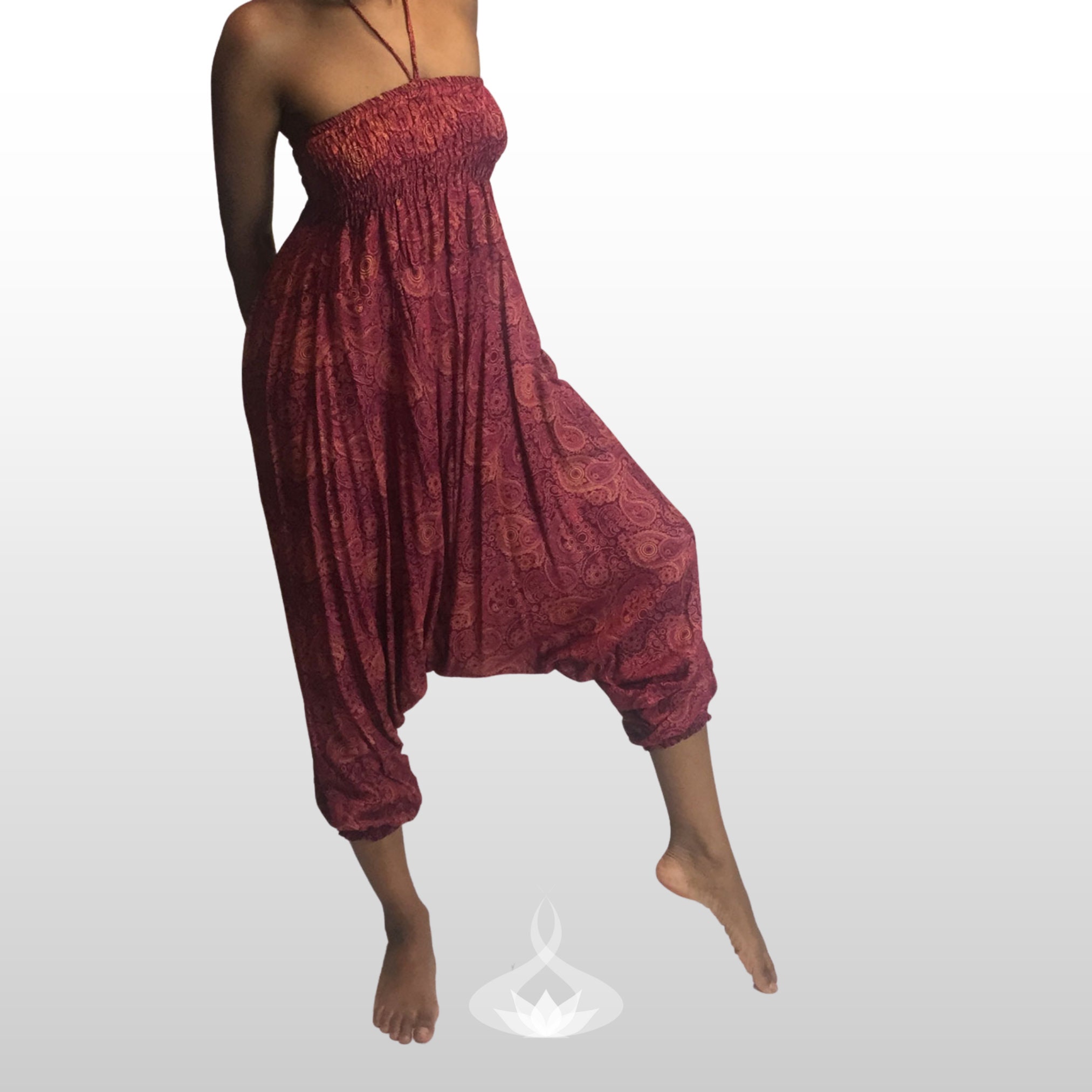 Paisley Pattern Harem | Harems | Harem Pant Converts to Harem Jumpsuit ...