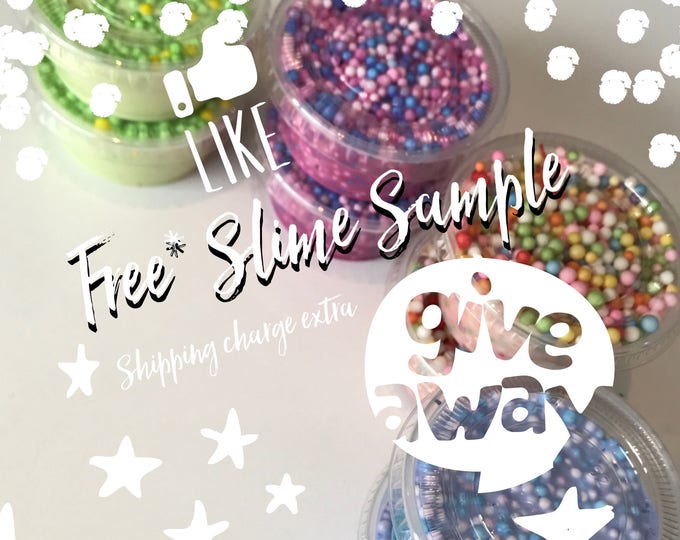 Free* Slime Sample | 2oz | Whipped Butter Slime | Floam Slime | Fluffy ...