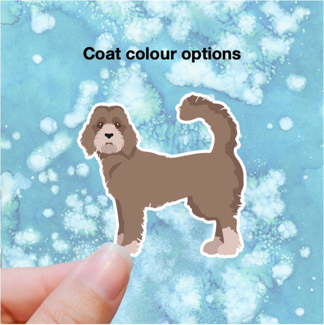 Labradoodle Vinyl Sticker Set - Etsy