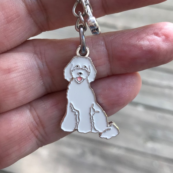 Labradoodle Keychain - Etsy