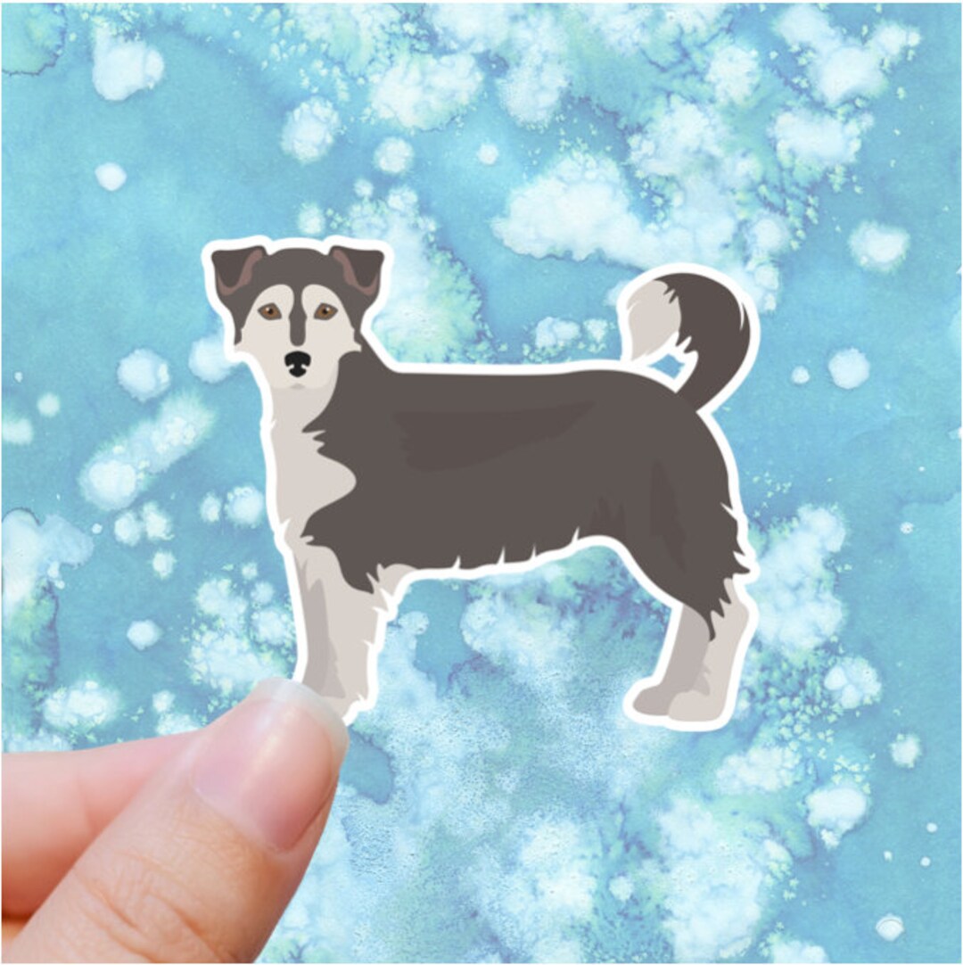 Husky Mix Vinyl Sticker Set - Etsy