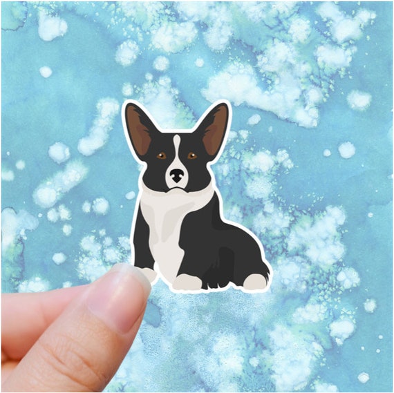 Cardigan Welsh Corgi Vinyl Sticker Set - Etsy