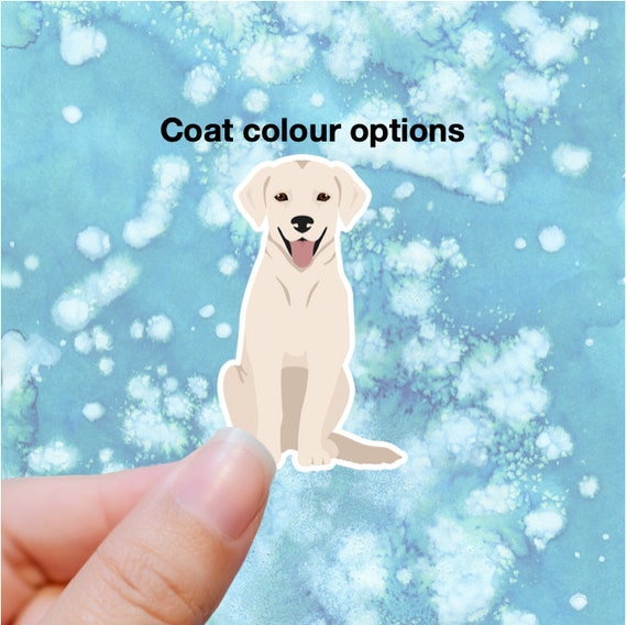Labrador Retriever Vinyl Sticker Set - Etsy