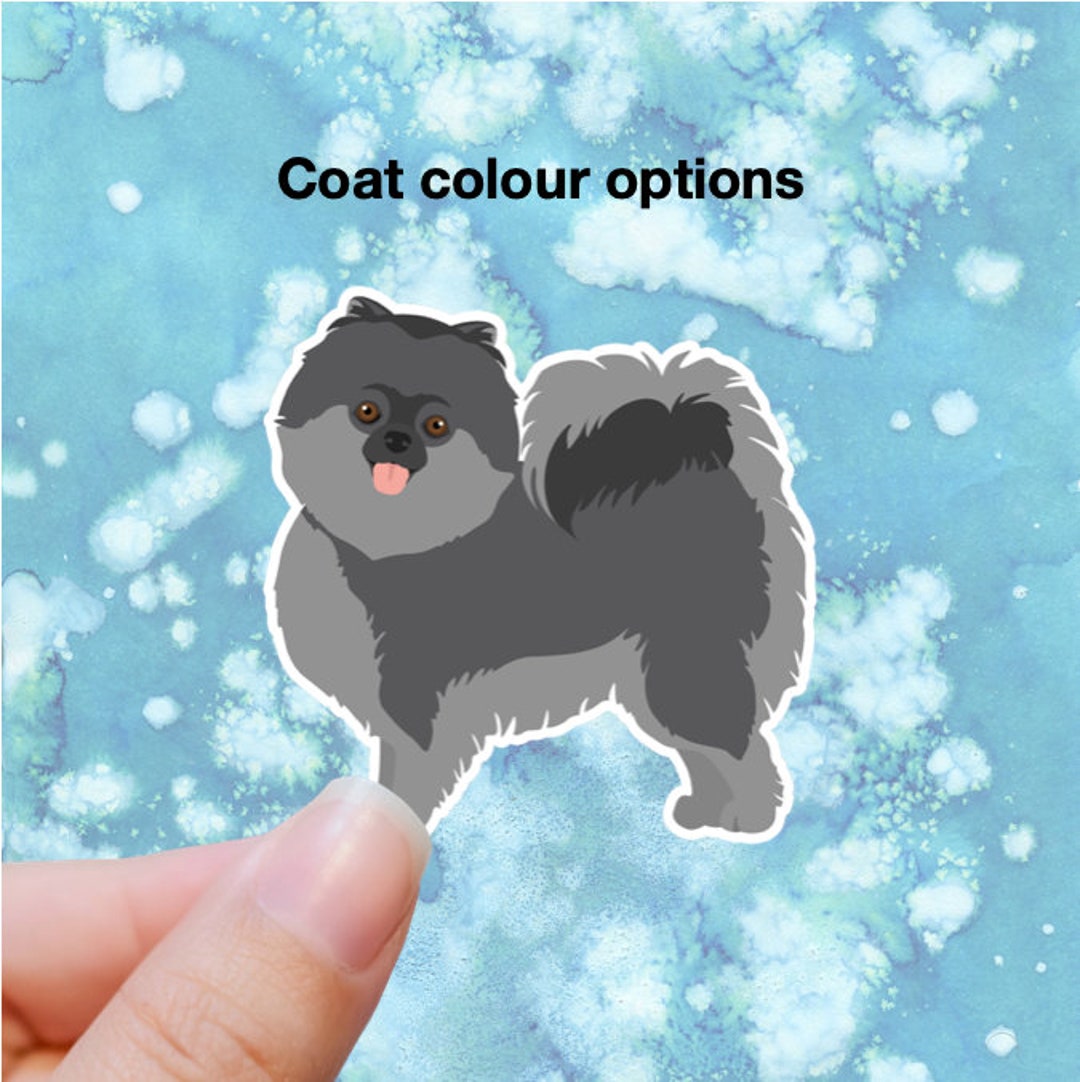 Pomeranian Vinyl Sticker Set - Etsy