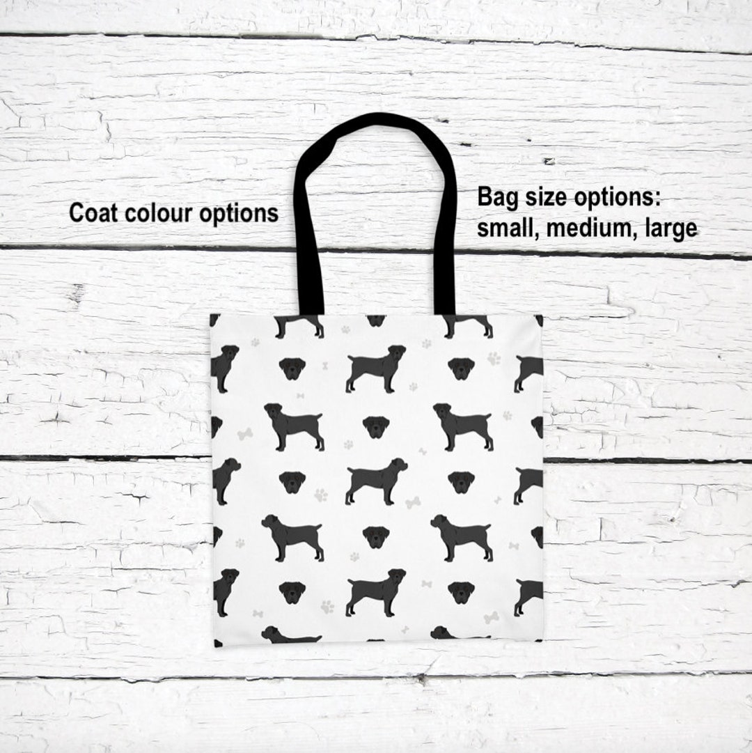 Cane Corso (natural Ears) Pattern Tote Bag - Etsy