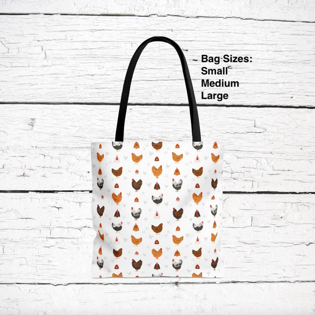 Orpington Chicken Pattern small Scale Tote Bag Chicken - Etsy