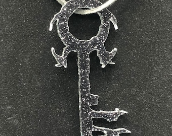 Locke & Key/sandman Sterling Silver Key to Hell Pendant - Etsy