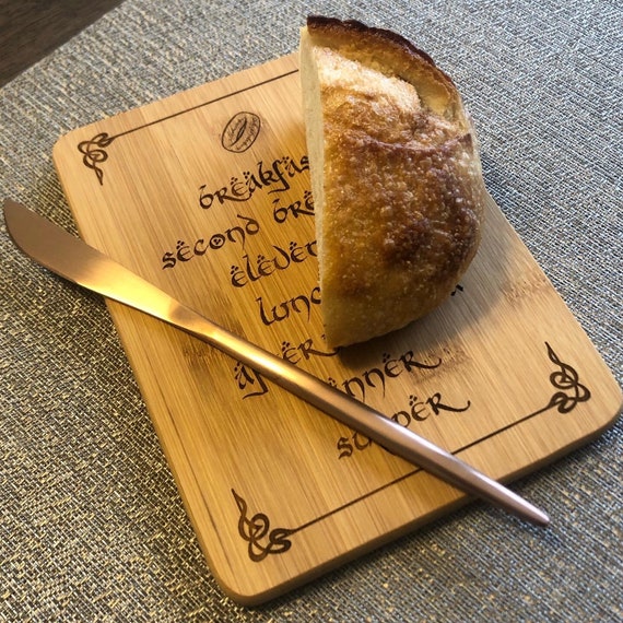 Lord of the Rings Hobbit Meals Small Cutting Board | Etsy