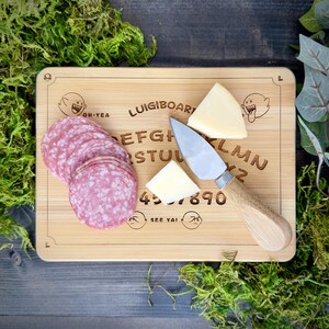 Luigiboard Quija Bamboo Cutting Board Charcuterie Board - Etsy