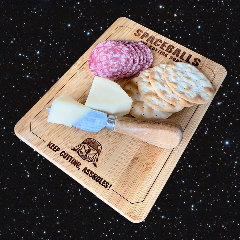 Spaceballs Dark Helmet Keep “cutting, A**holes” the Cutting Board ...