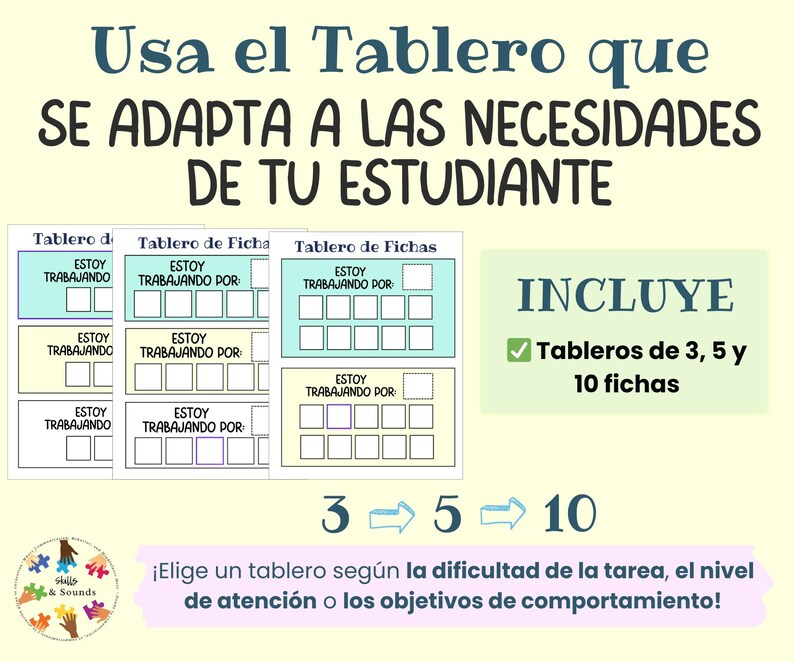 Bilingual Token Board for Kids | Printable ABA Behavior Chart | Speech ...