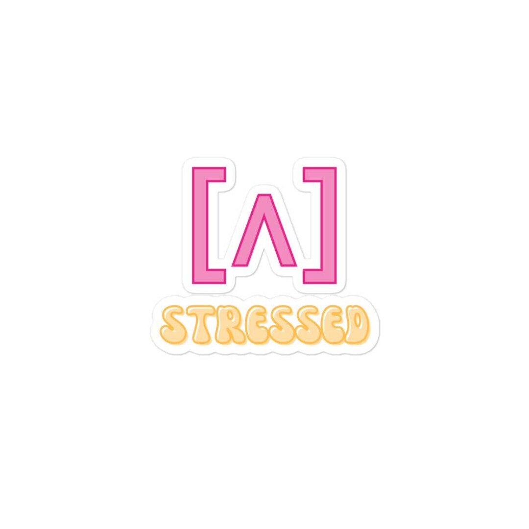 Stressed Vowel IPA Sticker | Linguistics Gift - Etsy
