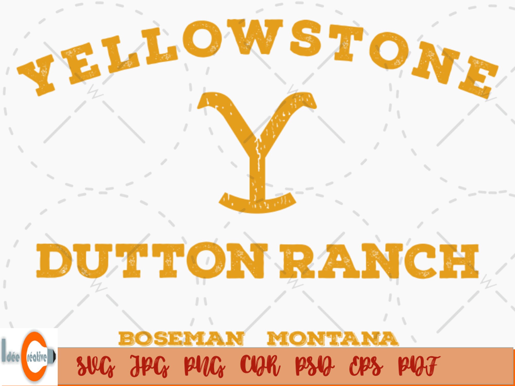Yellowstone Y SVG Dutton Ranch Svg Yellowstone Dutton Ranch | Etsy