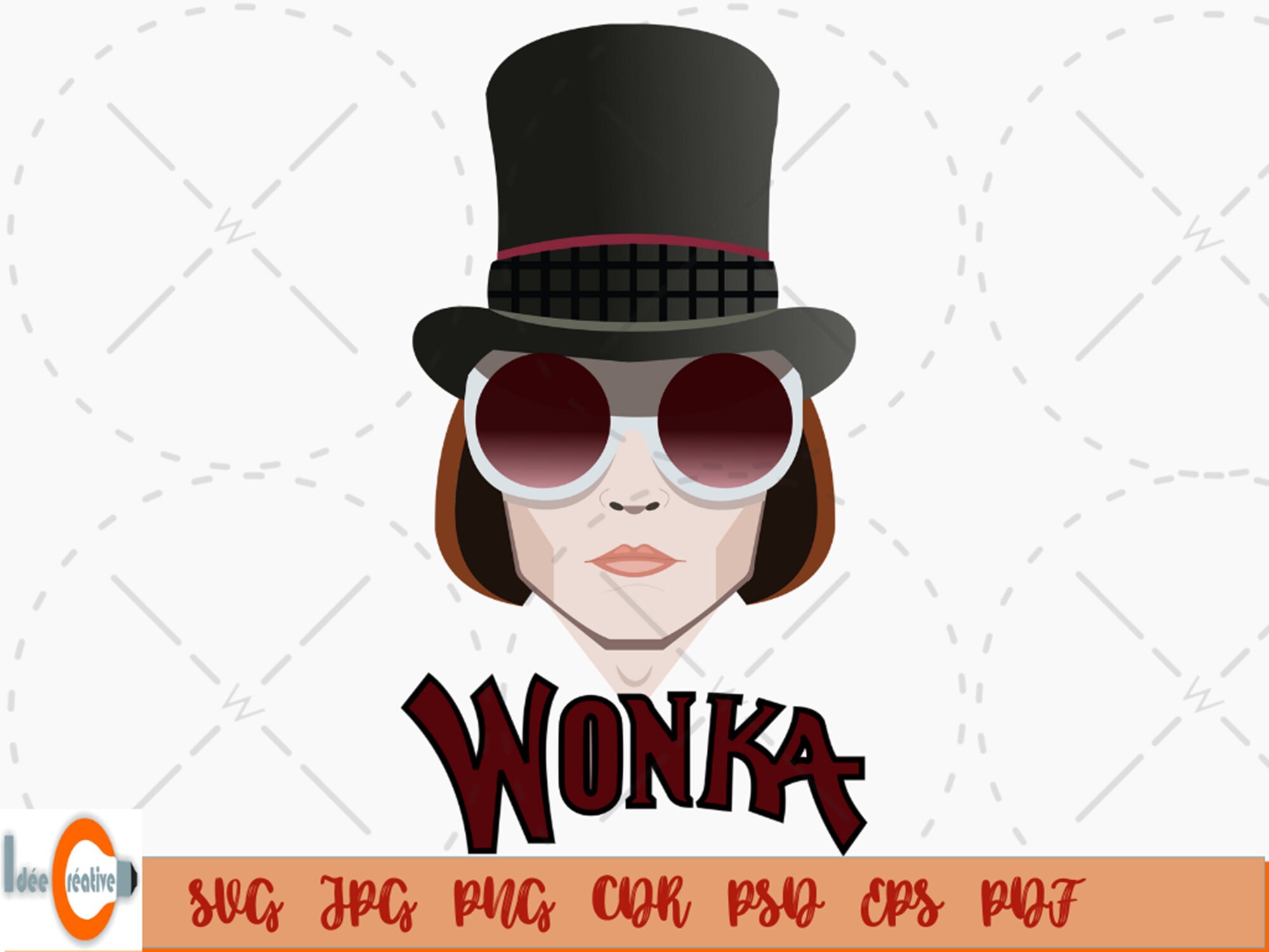 Willy Wonka Willy Wonka SVG Wonka Movie SVG Wonka Golden | Etsy