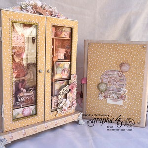 Mini Album Tutorial, Graphic 45 Little One. Baby Album and Armoire, PDF Tutorial With Videos - Etsy