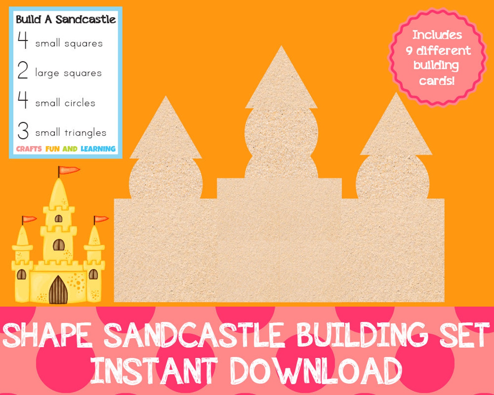 Shape Sandcastle Building Set - Etsy