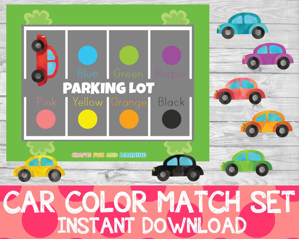 Car Color Match Set - Etsy