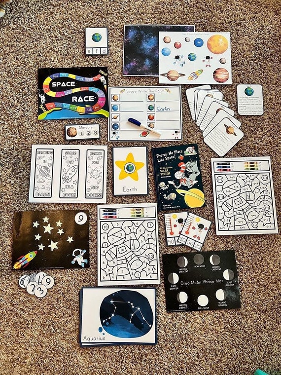 Space Learning Pack - Etsy