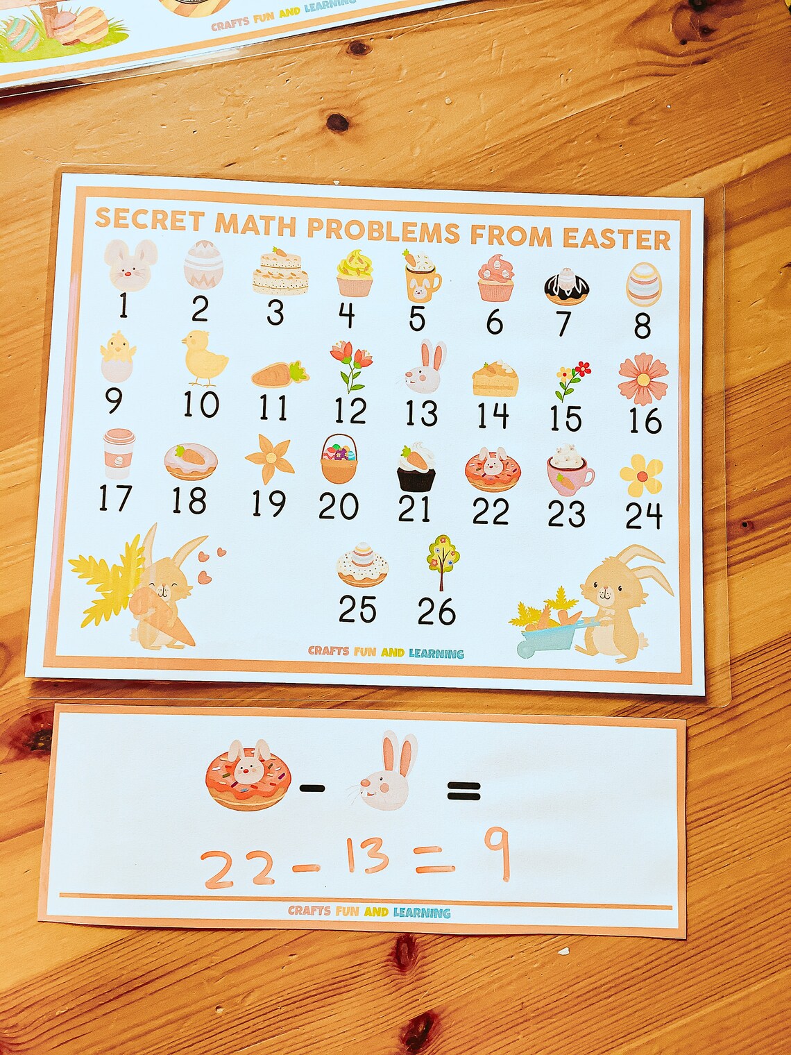 Easter Learning Pack, First and Second Grade Math and Literacy Easter ...