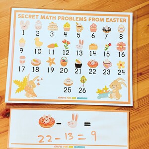 Easter Learning Pack, First and Second Grade Math and Literacy Easter ...