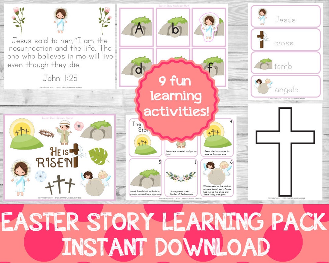 Easter Learning Pack, Easter Learning Pack, Biblical Easter Learning ...