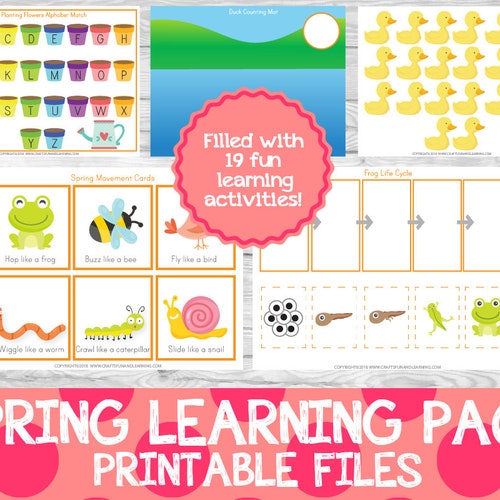 Ocean Learning Packocean Preschool Pack INSTANT DOWNLOAD - Etsy