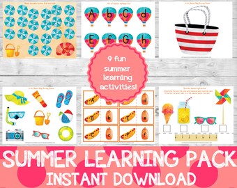 Summer Early Learning Pack - Etsy