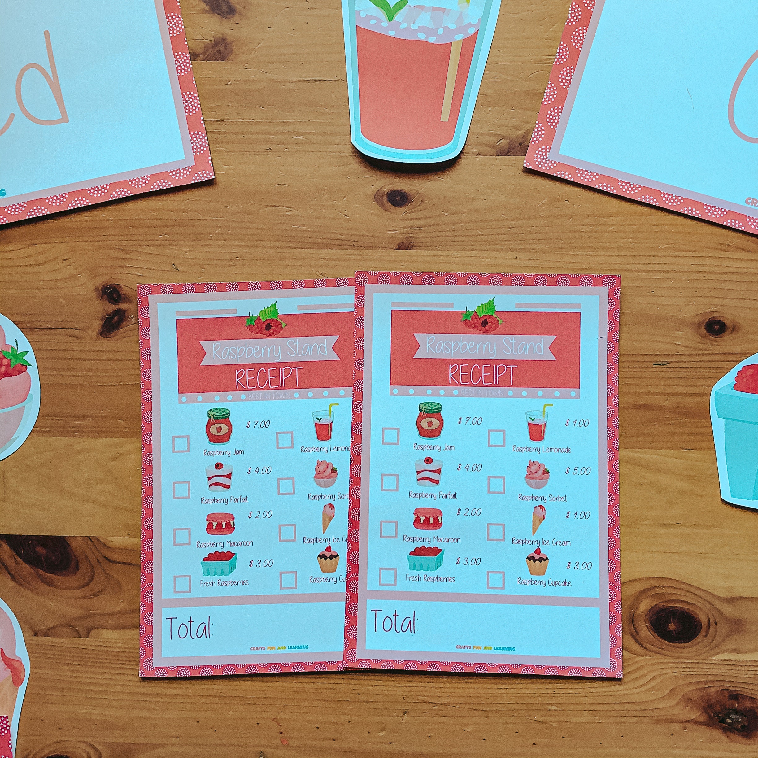 Raspberry Stand Pretend Kit | Etsy