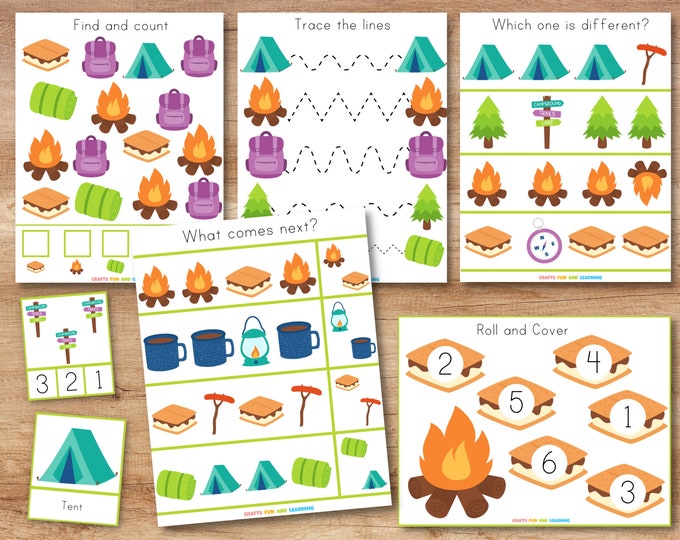 Camping Sensory Bin, Nature Sensory Bin, Sensory Activity, Sensory Bin ...