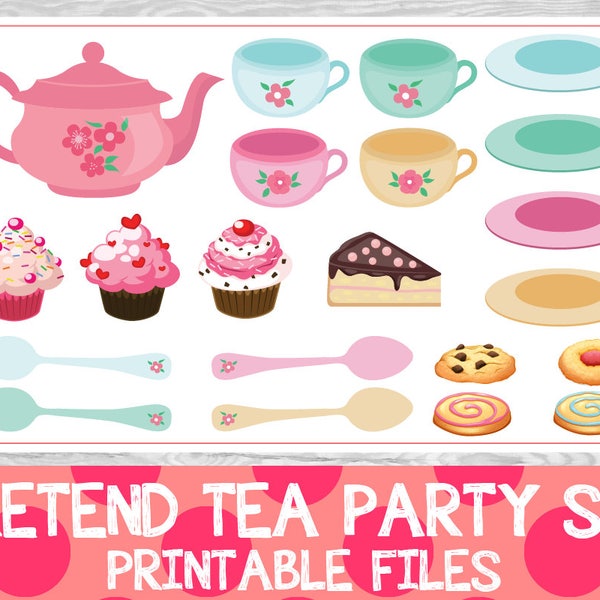 Tea Party Set - Etsy