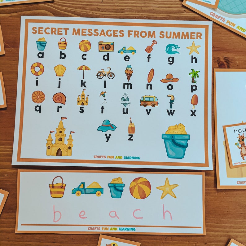 Summer First and Second Grade Learning Pack, Math and Literacy Pack - Etsy