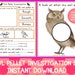 Owl Pellet Investigation Set, Owl Unit Study, Owl Science Unit - Etsy