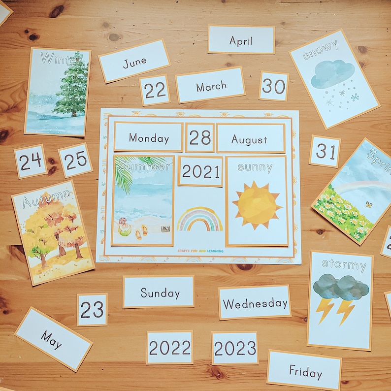 My Day Chart My Daily Calendar - Etsy