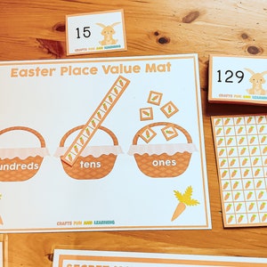 Easter Learning Pack, First and Second Grade Math and Literacy Easter ...