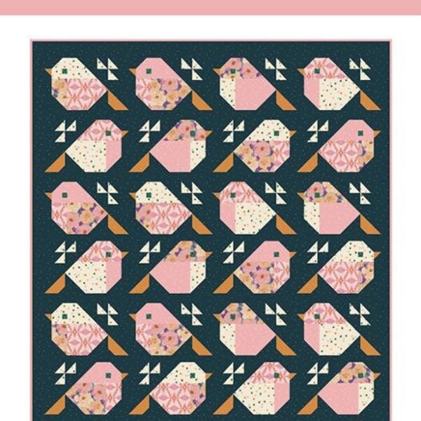 Sparrow Quilt Pattern - Etsy