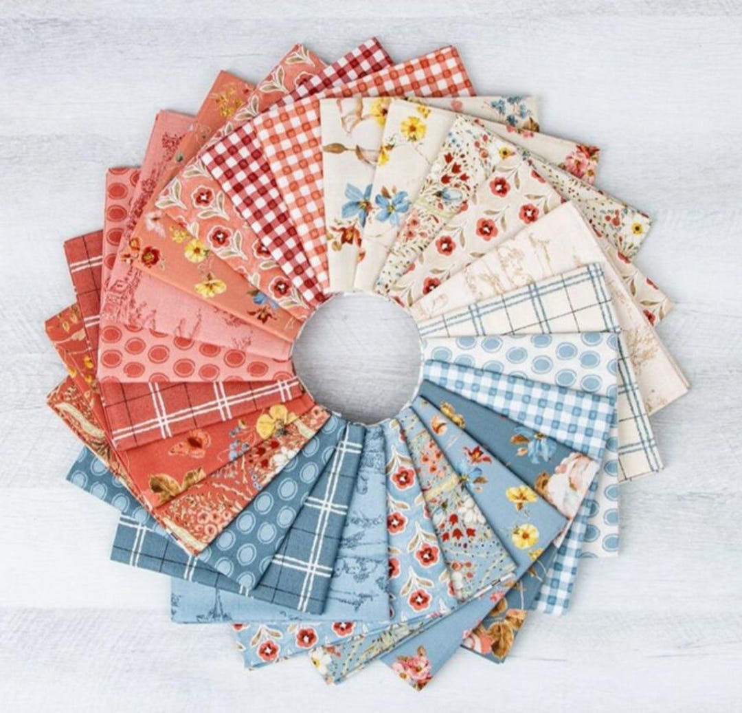 MIDNIGHT GARDEN 26 Fat Quarter Bundle Gerri Robinson Planted Seeds ...