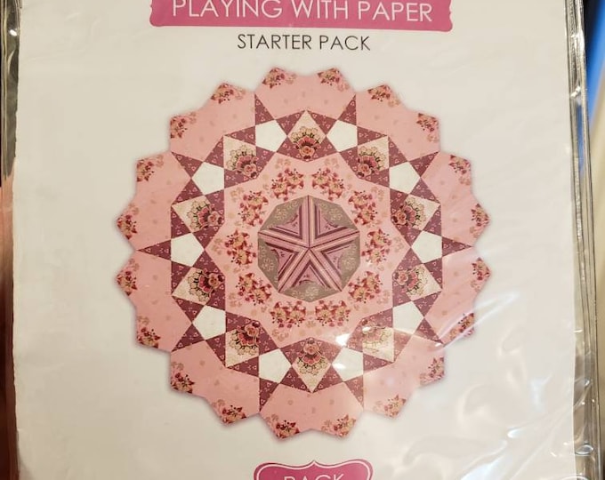 PLAYING WITH PAPER Starter Set No. 42 Sue Daley Quilt Pattern Paper ...