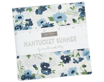 Nantucket Summer Fabric - Etsy