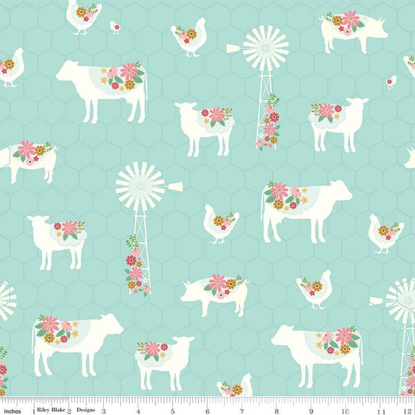 Riley Blake Sweet Acres Yardage - Etsy
