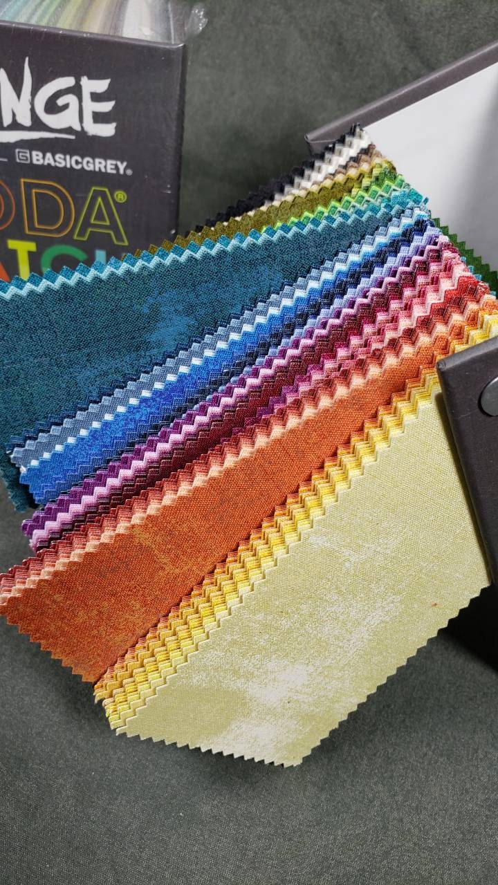 GRUNGE Basic Grey Color Swatch Card Deck by Moda | Etsy