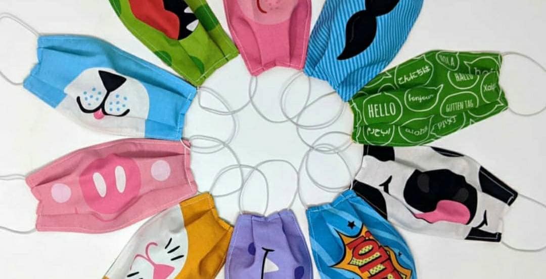 SAFETY FIRST Mask Panel 10 Kids & 8 Adult Masks Panel Mask | Etsy