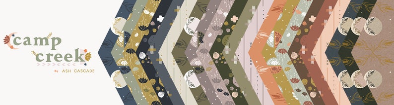 CAMP CREEK Constellation Patina Ash Cascade Cotton and - Etsy