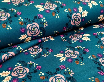 NATIONAL PARKS Park Map in Hunter Green 100% Cotton - Etsy