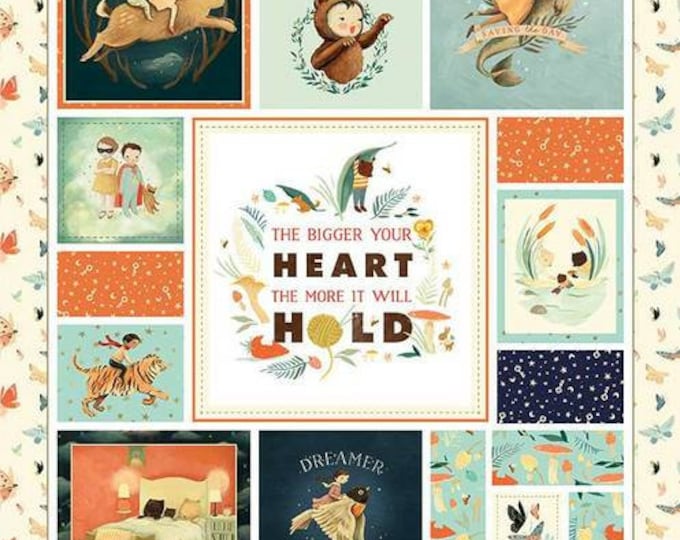 DREAM WORLD Panel - Emily Winfield Martin - 36" X 42" - 100% Cotton ...