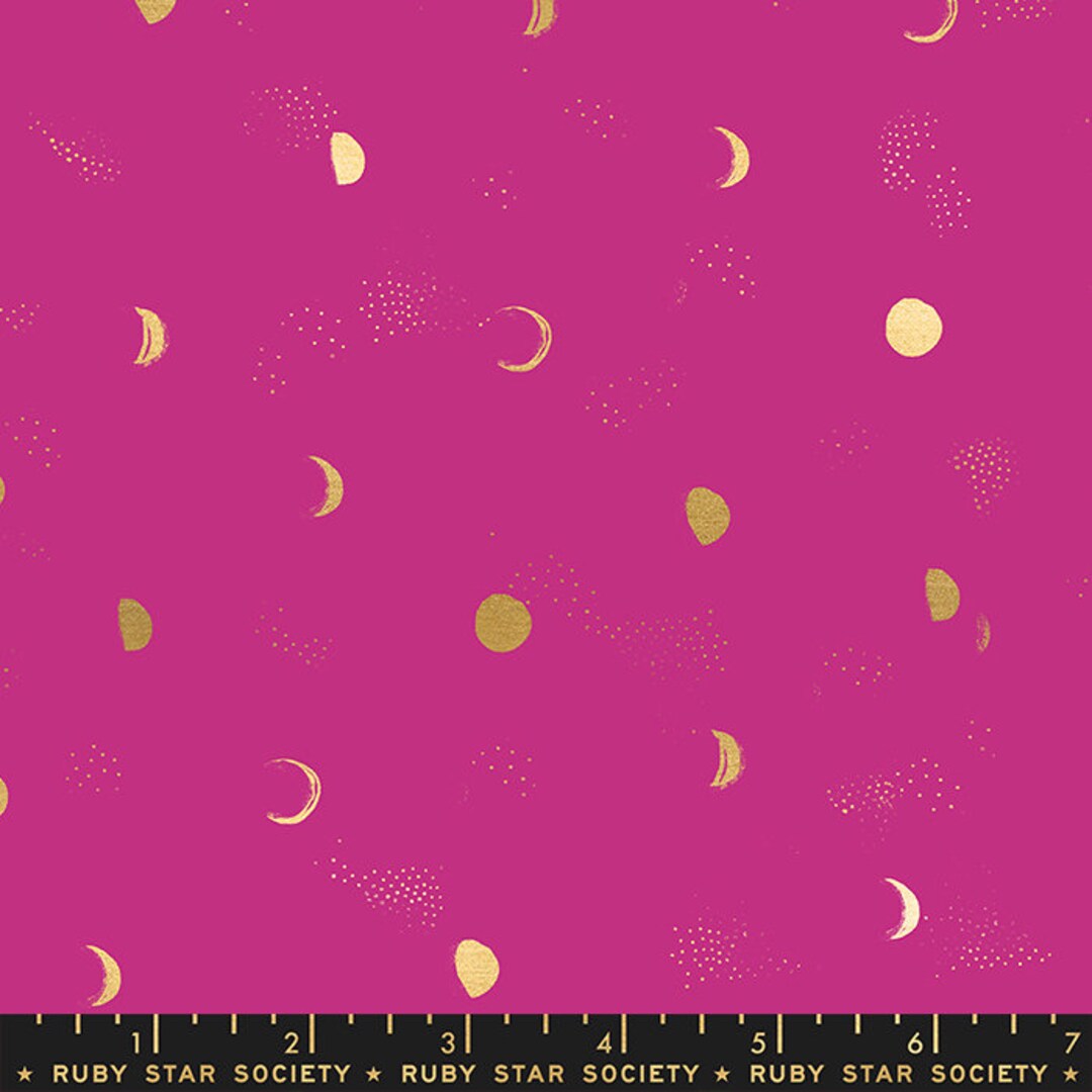 FIREFLY Moon Phase Berry Gold Metallic Sarah Watts Ruby Star Society ...