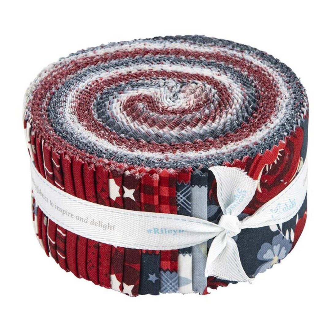 AMERICAN DREAM Jelly Roll Rolie Polie Dani Mogstad Patriotic 100% ...
