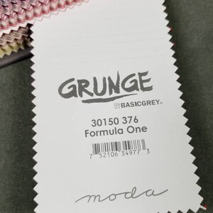 GRUNGE Basic Grey Color Swatch Card Deck by Moda - Etsy